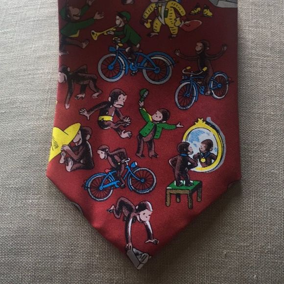 Accessories | Curious George Tie New | Poshmark